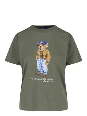 Polo Ralph Lauren POLO RALPH LAUREN Polo Bear Graphic T-Shirt Green