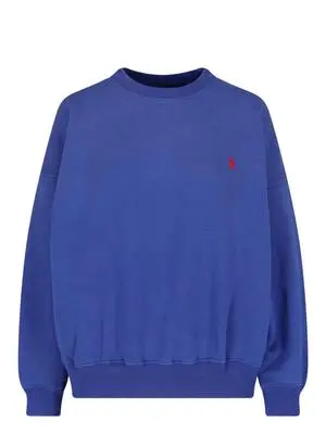 Polo Ralph Lauren Crew Neck Knit Pullover - Blue
