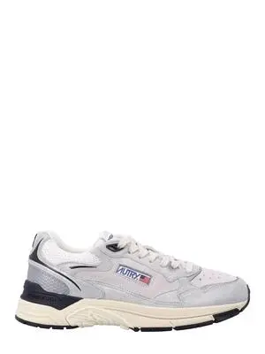 AUTRY AUTRY Low-Top Cow Leather Sneakers Argento