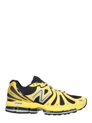 NEW BALANCE NEW BALANCE Leather & Mesh Lace-Up Sneakers Yellow