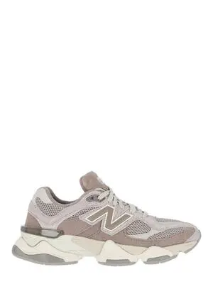 NEW BALANCE Suede And Mesh Sneakers - Brown