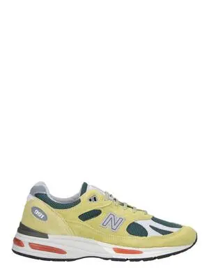 NEW BALANCE Suede And Mesh Sneakers - Green