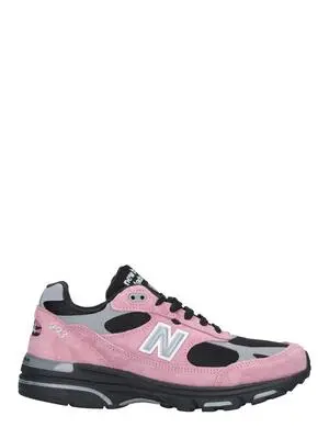 NEW BALANCE Suede & Mesh Sneakers - Pink