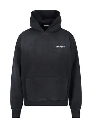 CULTURA 100% Cotton Sweater - Black