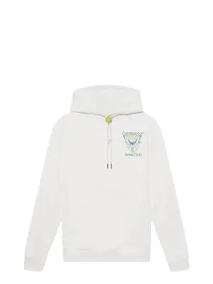 Casablanca Graphic Pullover Hoodie - White