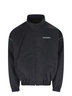 CULTURA 100% Nylon Jacket - Black