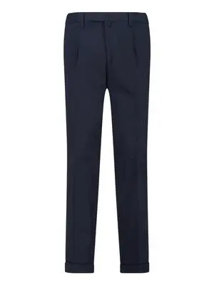 BRIGLIA 1949 Briglia 1949 Stretch Cotton Trousers Blue