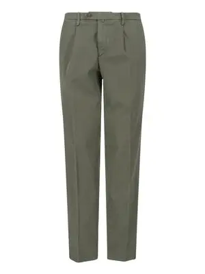 BRIGLIA 1949 Briglia 1949 Stretch Cotton Trousers Green