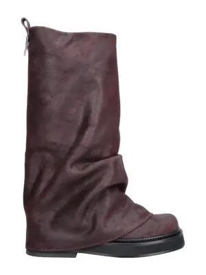 Attico Zip Up Ankle Boots - Violet