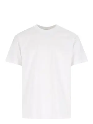 Givenchy T-shirt In Cotton With Stamp Print - White