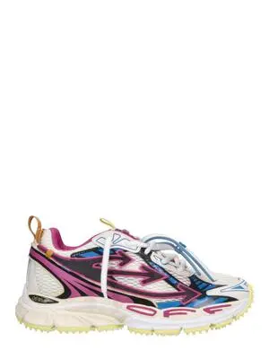 Off-White For Walking" Sneakers - Violet