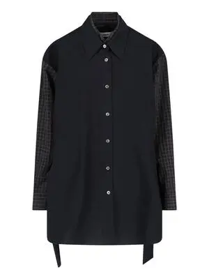Our Legacy Liquid Poplin Button-up Shirt - Black