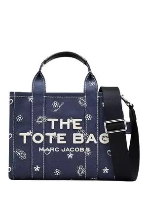 Marc Jacobs Floral Pattern Tote Bag - Blue