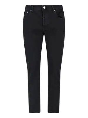 PT TORINO Stretch Cotton Denim Jeans - Black