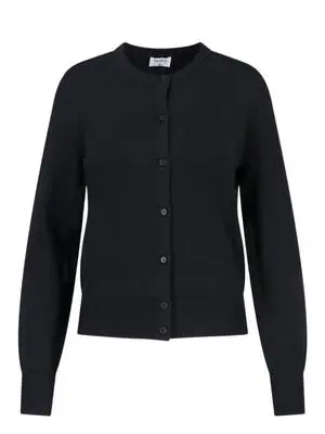Filippa K Viscose-blend Knit Cardigan - Black