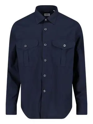 Aspesi 100% Cotton Shirt - Blue
