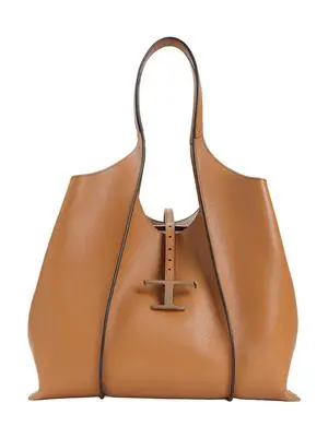TOD`S Tod's Timeless Medium Leather Shopping Bag - Brown