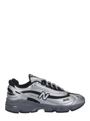 NEW BALANCE 1000 Low-top Sneakers In Nubuck And Mesh - Silver