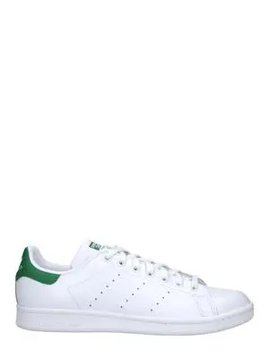 Adidas Lightweight Leather & Textile Sneakers - White