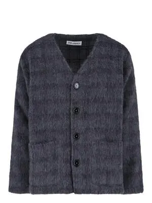 Our Legacy Fuzzy Hairy Wool Blend Cardigan - Multicolour