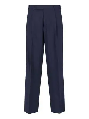 PT TORINO 100% Virgin Wool Trousers - Blue
