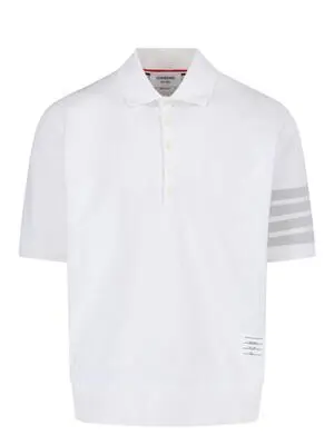 Thom Browne Lightweight 100% Cotton T-shirt - White