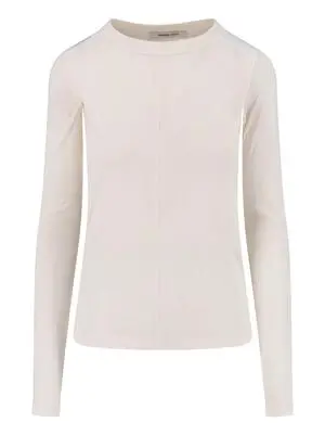 Phoebe Philo Essential Cotton Crewneck T-shirt - Bianco