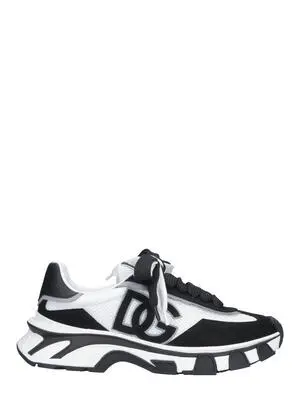 Dolce & Gabbana Low-top Sneakers With Logo Accent - White