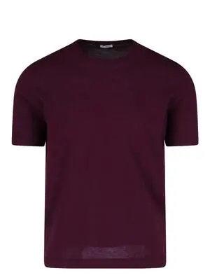Caruso 100% Cotton Bright T-shirt - Red