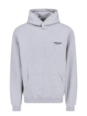 REPRESENT 100% Cotton Hoodie - Grey