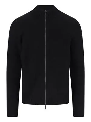 DRUMOHR 100% Lambswool Crewneck Sweater - Black