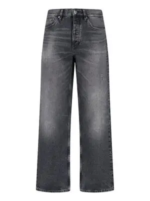 SUNFLOWER Cotton Jeans - Black