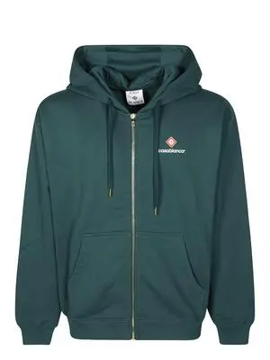 Casablanca Windbreaker Jacket - Blu