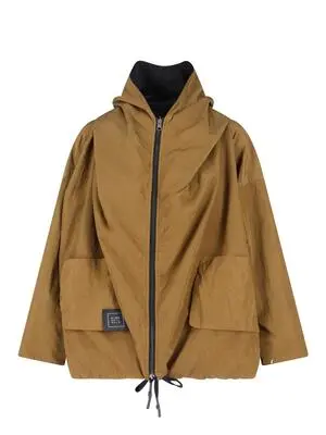 KIMONO RAIN Rain Kimono Jacket In 100% Polyamide - Brown