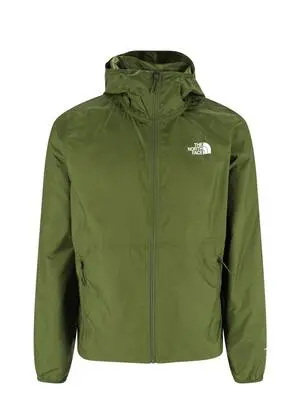 The North Face Hooded Windbreaker Jacket - Green