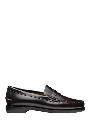 SEBAGO Classic Leather Penny Loafers - Dk Coffee