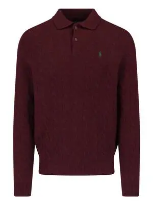 Polo Ralph Lauren POLO RALPH LAUREN Cable-Knit Sweater Red