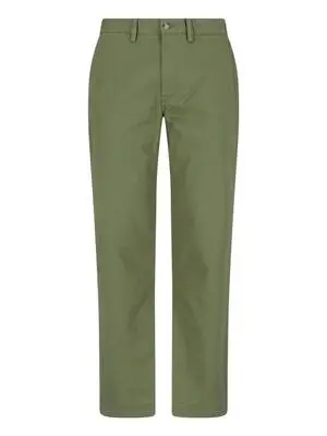 Polo Ralph Lauren Polo Ralph Lauren Men's Cotton-Blend Stretch Trousers Green