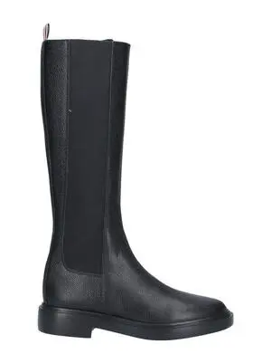 Thom Browne Calf Leather Chelsea Boots - Black