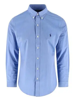 Polo Ralph Lauren Button-down Long Sleeve Oxford Shirt - Blue
