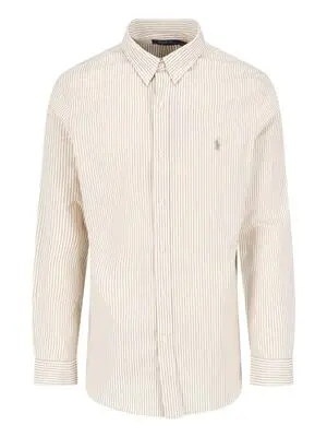 Polo Ralph Lauren Stretch Cotton Polo Shirt - Cream