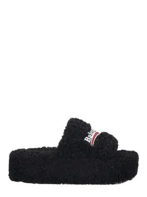 Balenciaga Designer Sandals - Black