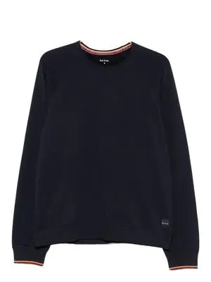 Paul Smith Artist Stripe Cotton T-shirt - Blue