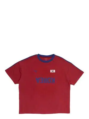 TRAVIS SCOTT X Nike Korea Total 90 Tee - Red