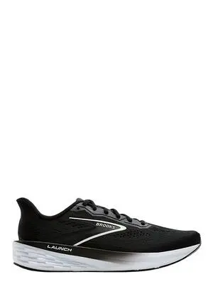 Brooks Launch 12 Grey White - Black