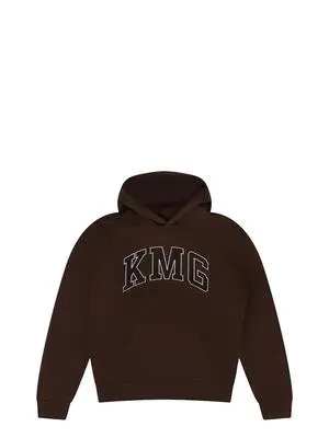 DENIM TEARS Kmg College Hoodie - Brown