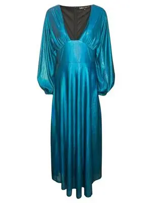 LAURA CITRON Juliette Maxi Dress - Blue