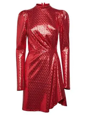 SVETA MILANO London Sequin Dress - Red