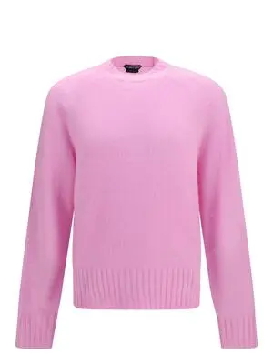 TOM FORD TOM FORD Crew Neck Cashmere Sweater Pink