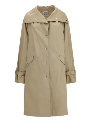 TOTEME Oversized Cotton Trench Coat - Cream